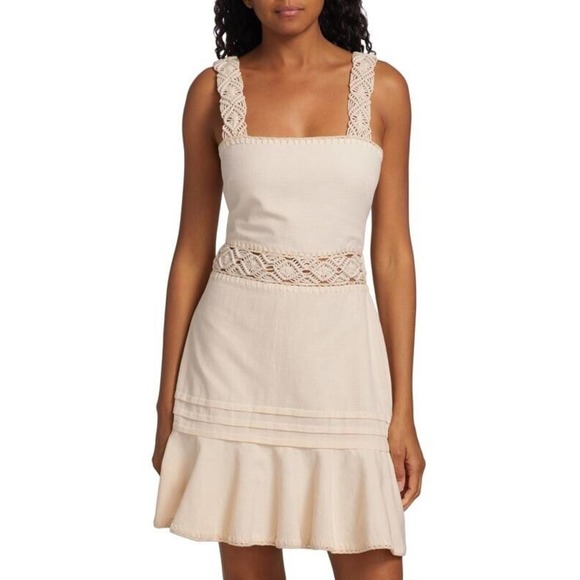 Jonathan Simkhai | Dresses | Jonathan Simkhai Flora Macrame Embellished ...